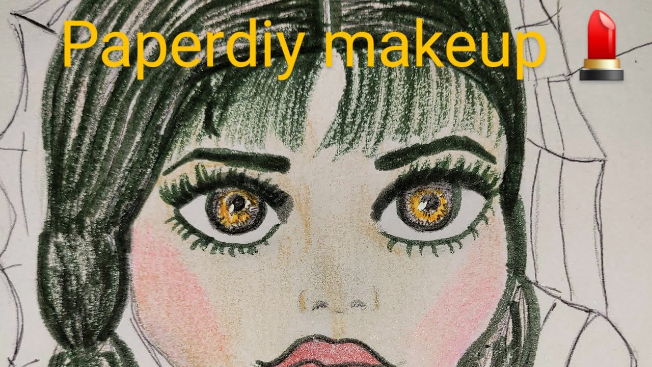 Wednesday Addams 🕷 paperdiy makeup 🕷 💄 🌟 #paperplay #asmr #papercraft # ...