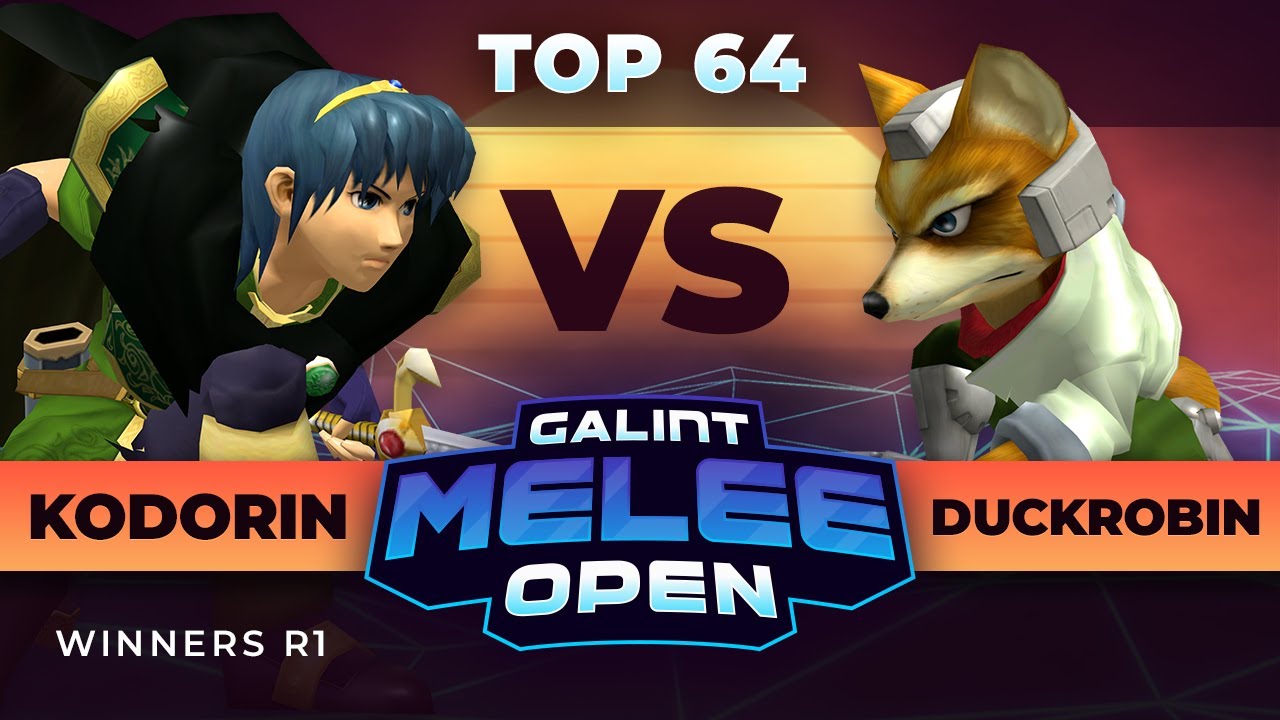 KoDoRiN (Marth) Vs. Duckrobin (Fox) - Top 64 WR1 - Galint Melee Open ...