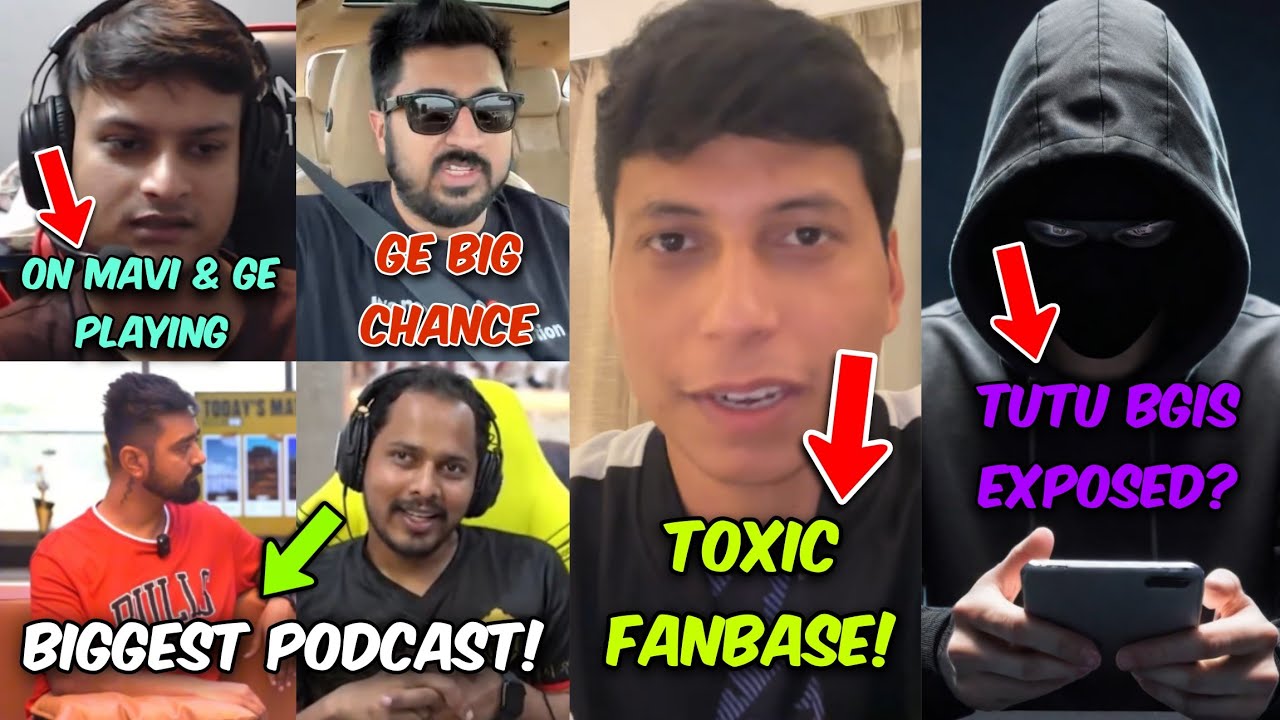 Toxic Fanbase! - Sensei Reply | Bgis Tutu | Biggest Podcast Reply | GE ...
