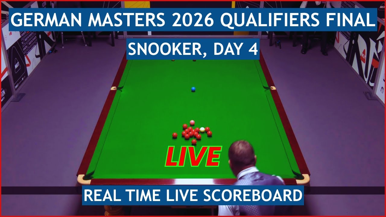 German Masters Snooker 2026 Qualifiers Live Scores | Today ...