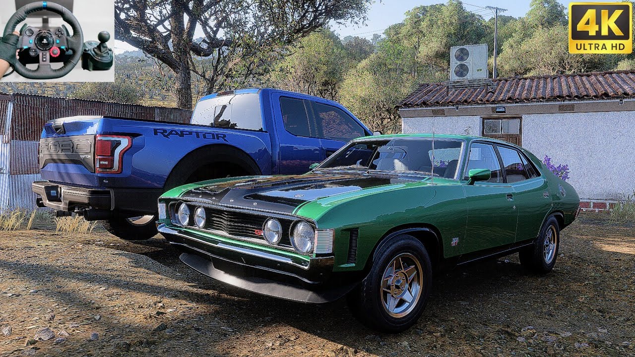Forza Horizon 5: Ford Falcon XA GT-HO Thrills with Logitech G29 ...
