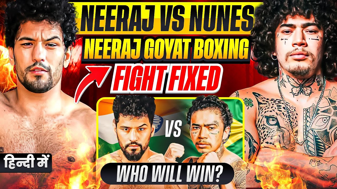 Neeraj Goyat BOXING Fight vs Whindersson NUNES | Will Neeraj Goyat ...