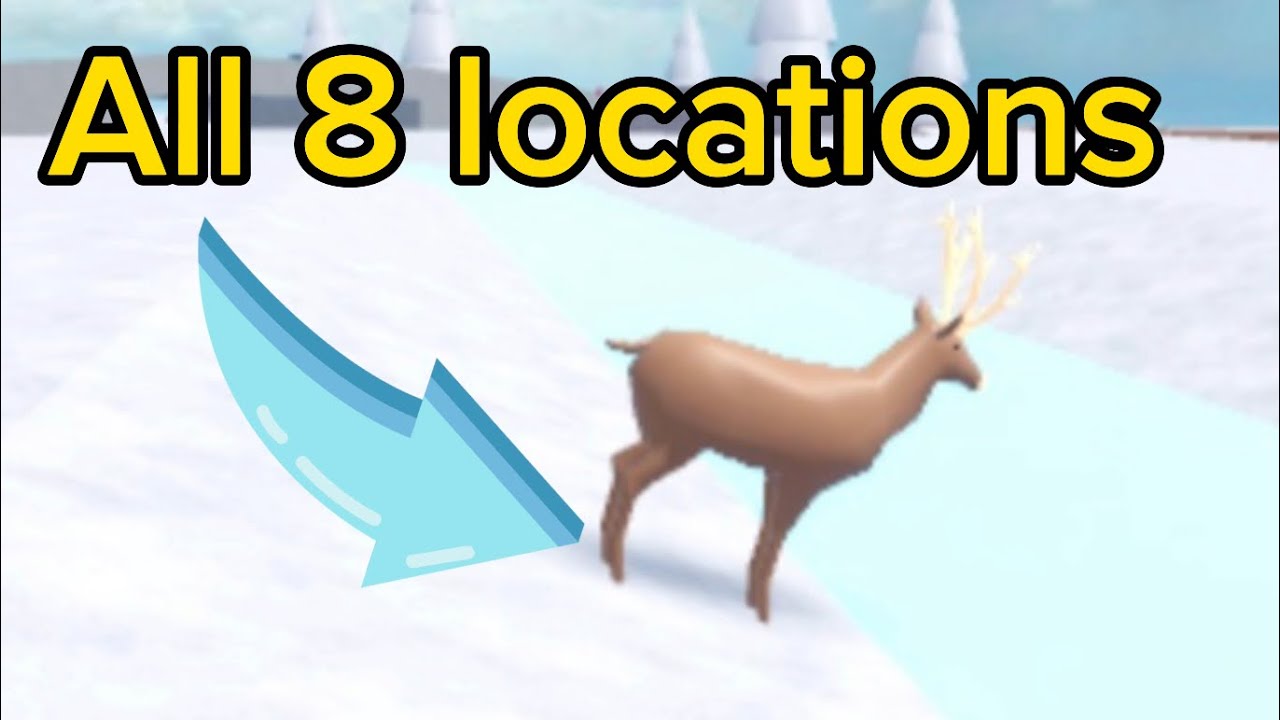 All 8 REINDEER locations | Car Dealership Tycoon - YouTube