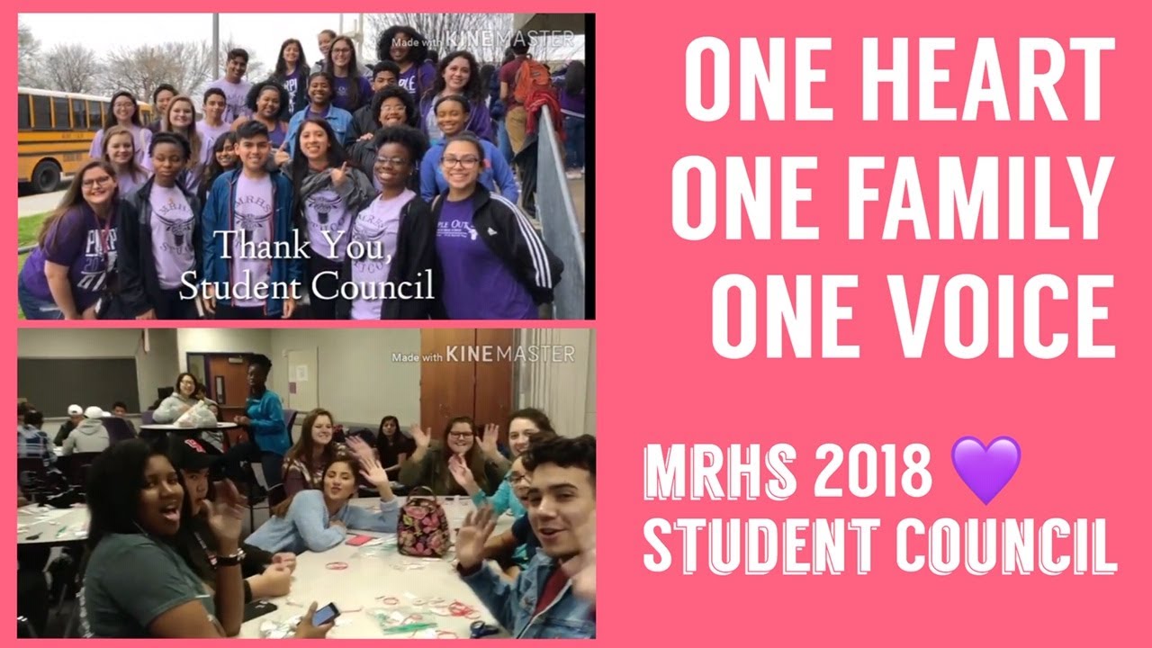 💜One Heart, One Family, One Voice: Student Council 💜 - YouTube