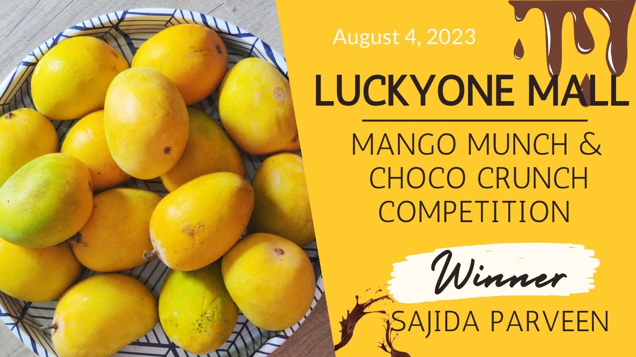 I made Mango Parfait & won Mango Munch & Choco Crunch Competition on ...