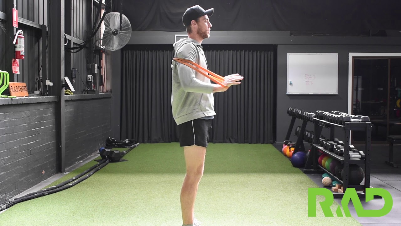 Banded Chest Press - YouTube