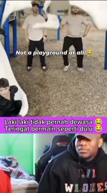 laki laki tidak pernah dewasa 😂 masih pengen main #trending #ngakak # ...