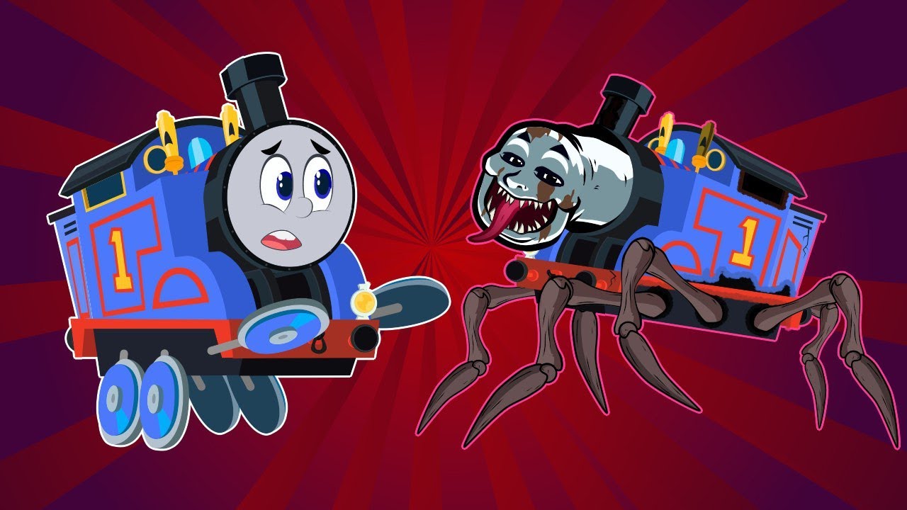 Among Us Two Monsters Train battle Animation - YouTube