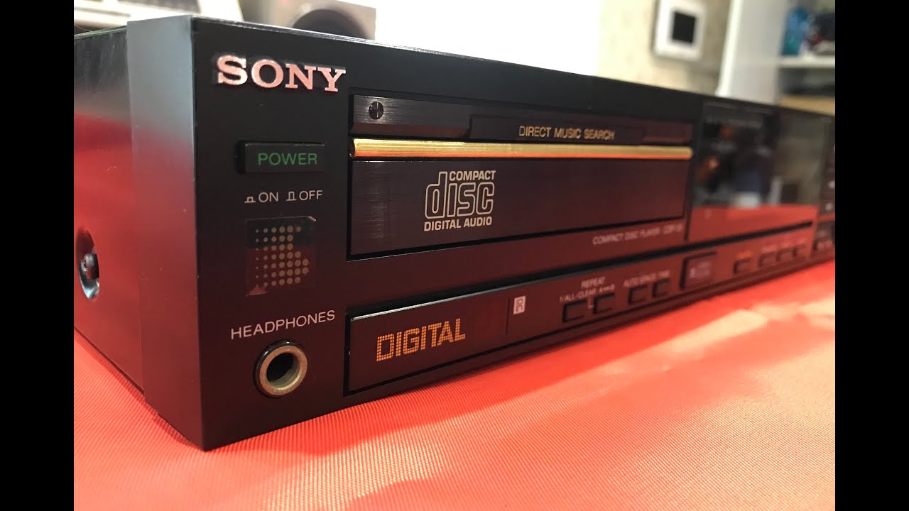SONY CDP 35 - YouTube