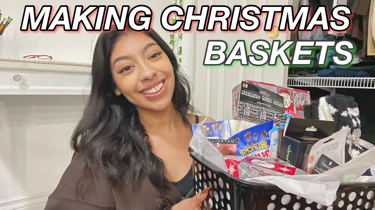 MAKING CHRISTMAS BASKETS|JOLLY BASKETS|YOSELIN S - YouTube