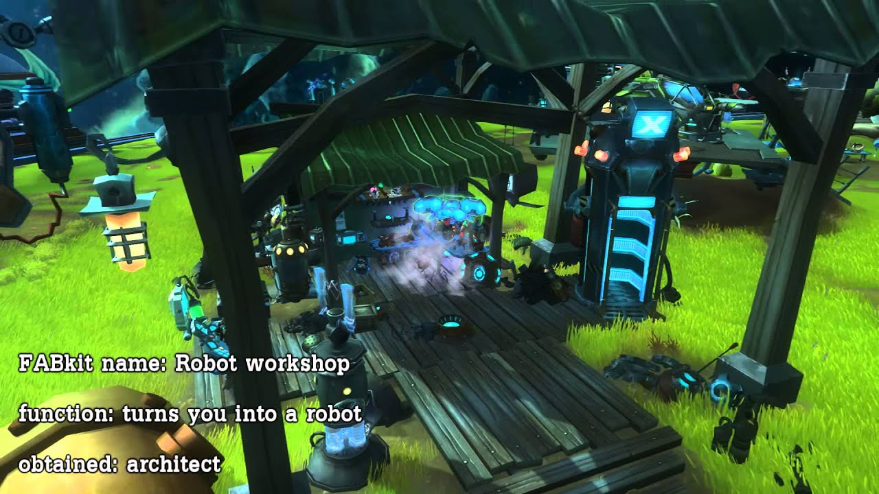 Wildstar FABkits: Robot workshop - YouTube