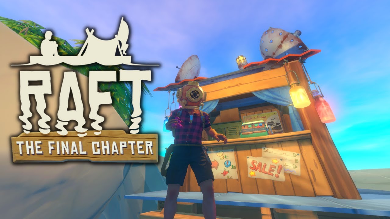 RAFT "The Final Chapter" deutsch | #19 große Insel & Einkaufstour - YouTube