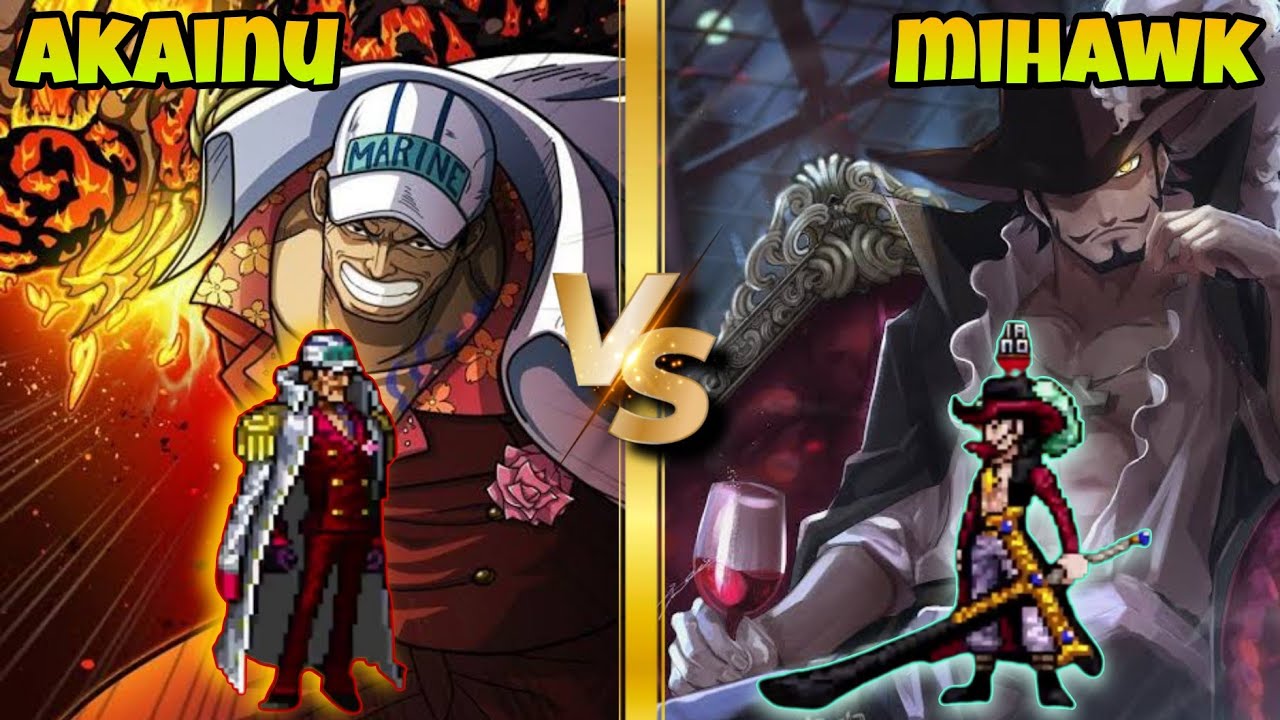Jump Force MUGEN - Mihawk vs Akainu - YouTube