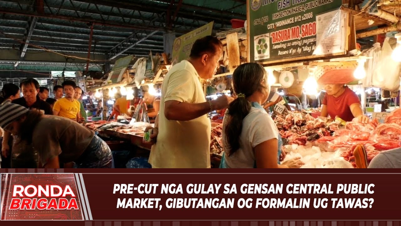 Pre-cut nga gulay sa GenSan central public market, gibutangan og ...