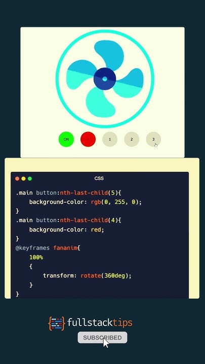 Htmlcsstips 10 Fan Htmlcss Html Fullstack Css Css Css3 Html5 Cssanimation