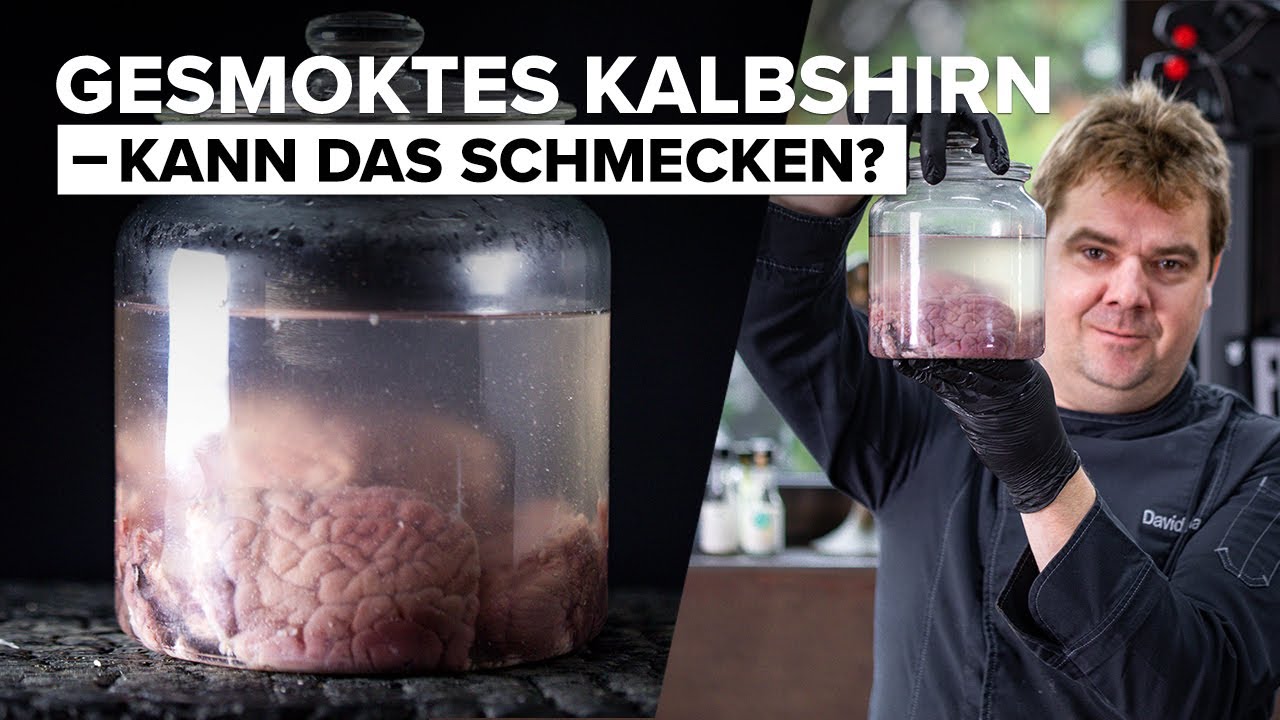 Kalbshirn vom Smoker: Wir machen den Geschmackstest - YouTube