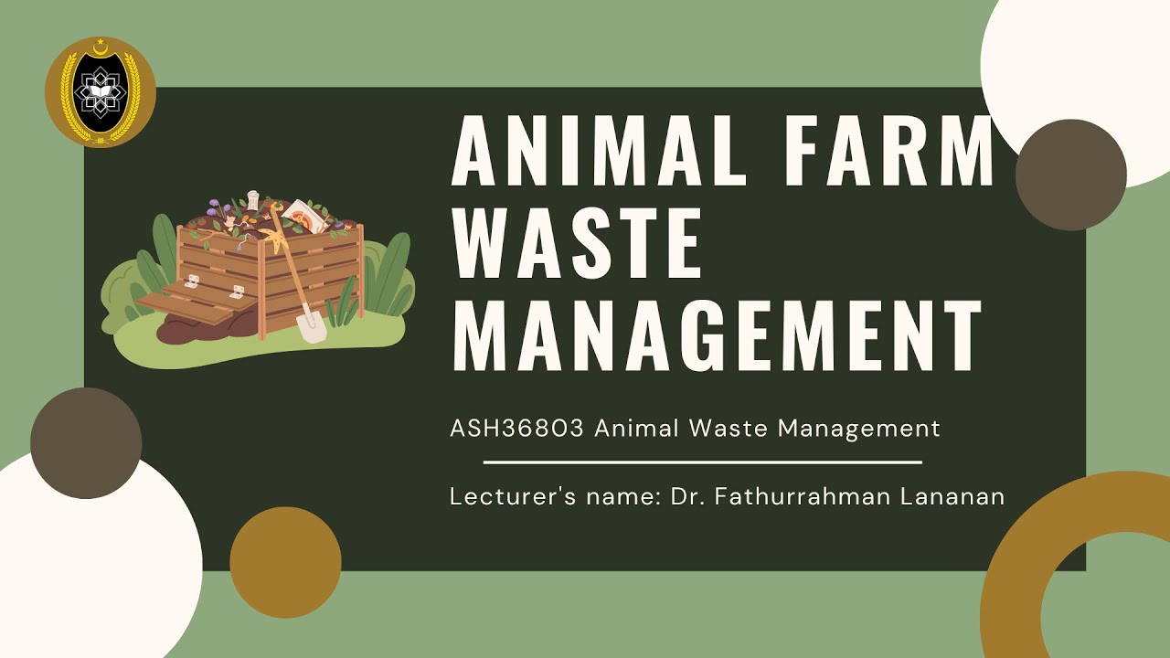 Animal farm Waste Management - YouTube