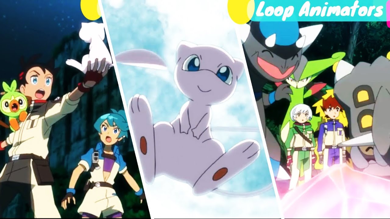 Mew in Go hand - Amv Pokemon Journeys Episode 134 Amv \\ Pokemon Sword ...