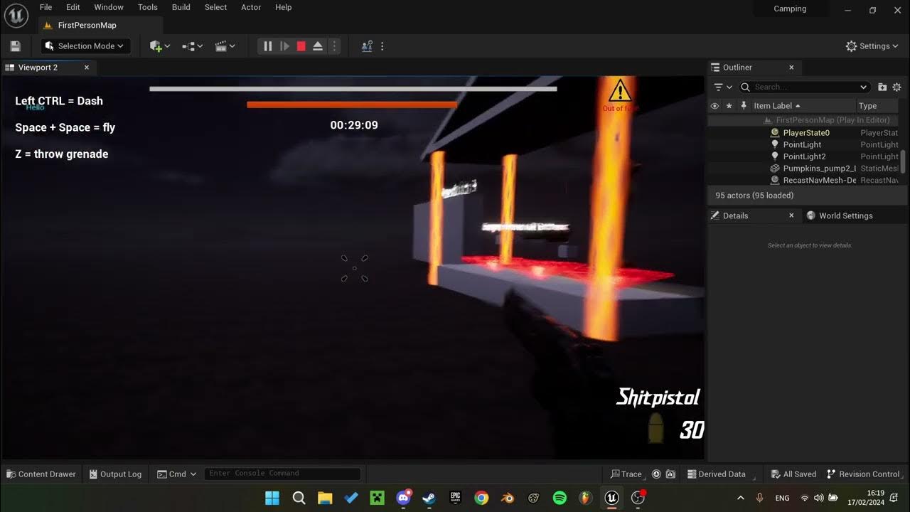8 directional movement animations + jumping and falling - YouTube