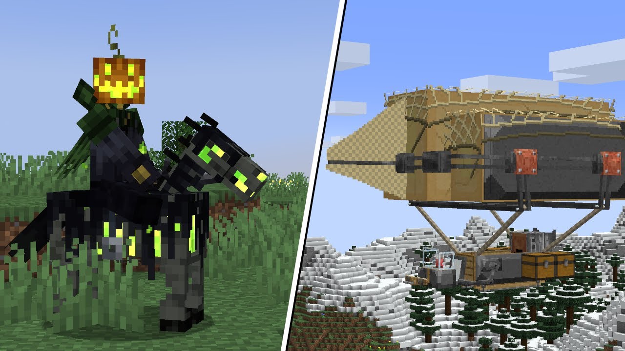 5 Amazing Minecraft Mods (1.20.1 FORGE) - YouTube