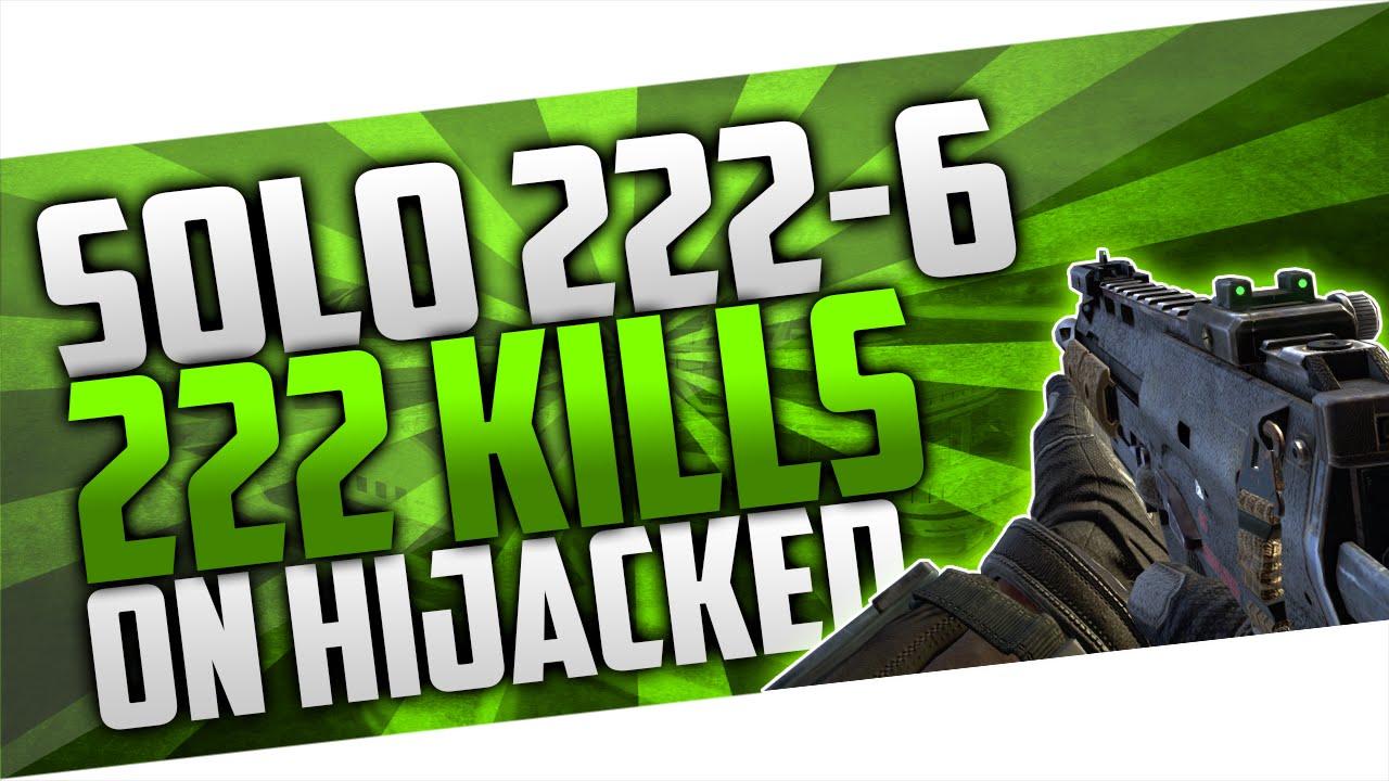 BO2: SOLO "200+ KILLS" (222-6) ON HIJACKED! - "THE EVOLUTION OF COD ...