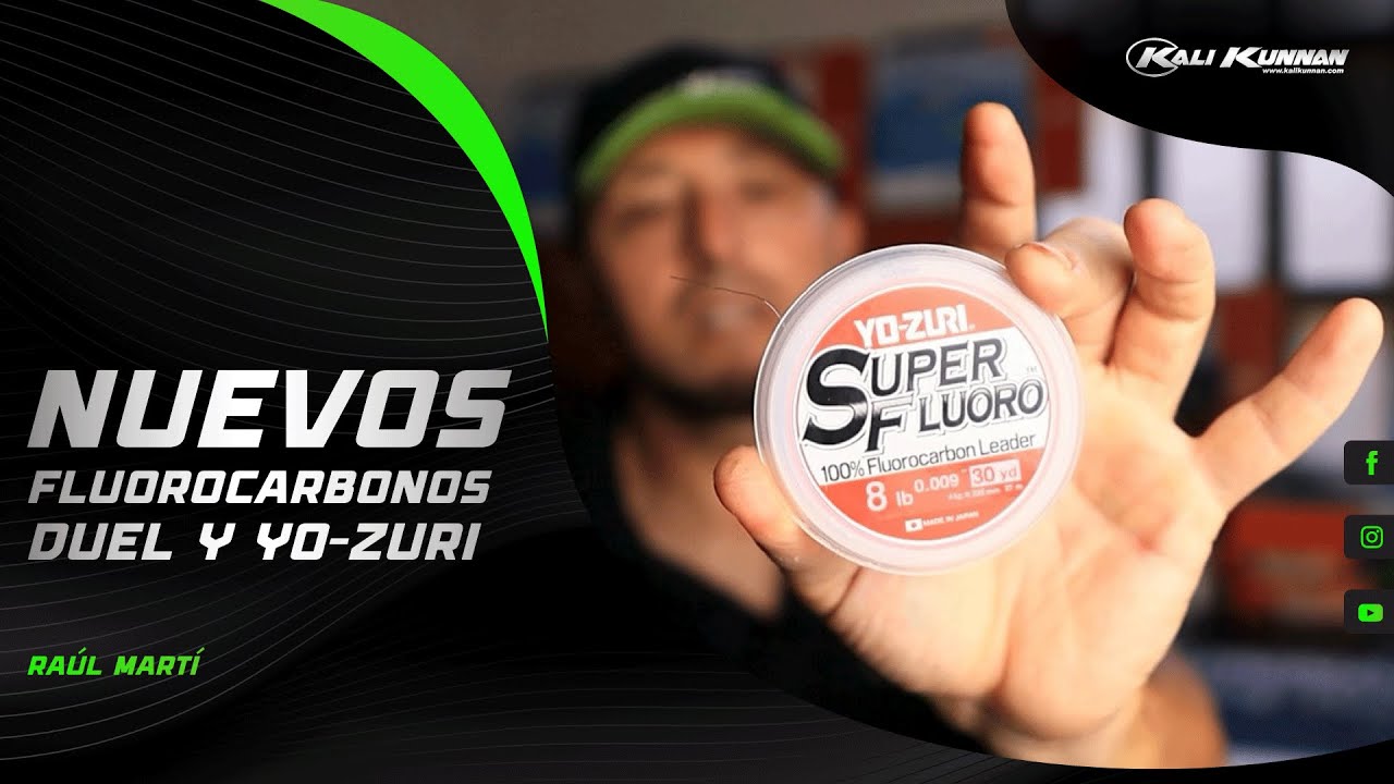 Nuevos Fluorocarbonos Duel y Yo-Zuri - Kali Kunnan - YouTube