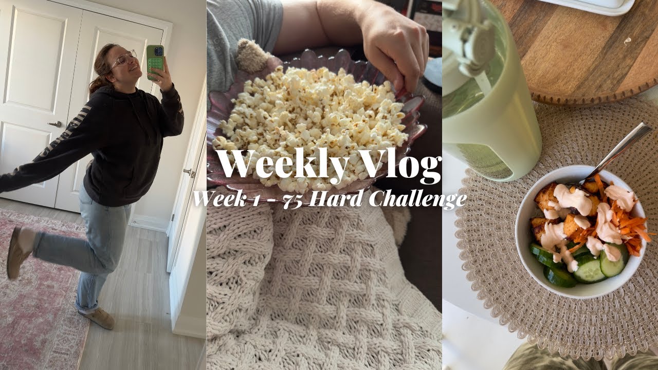 Weekly Vlog - Week 1 of 75 Hard | Magically Katelyn - YouTube