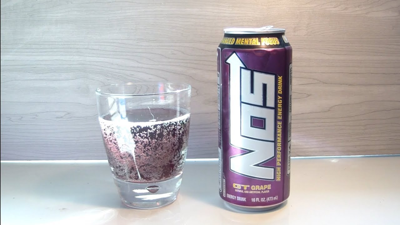 Nos Energy Drink Grape