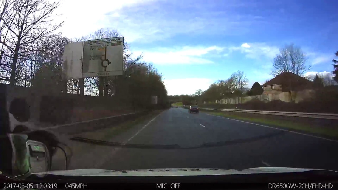 Hazelwick roundabout - M23 to Tushmore - YouTube