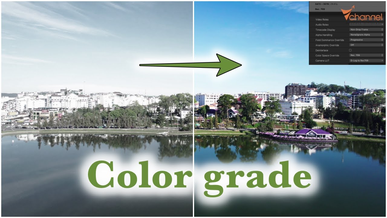 Hướng dẫn chi tiết cách LÀM MÀU (COLOR GRADE) trên Final Cut Pro tất cả ...