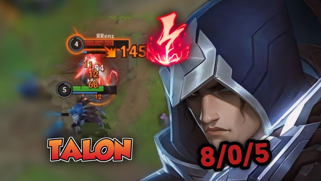 MID LANE TALON IS UNKILLABLE! (TALON GAMEPLAY) | WILDRIFT - YouTube