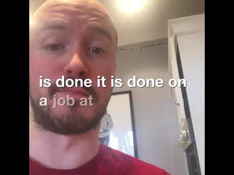 Scottish man trying auto subtitles app