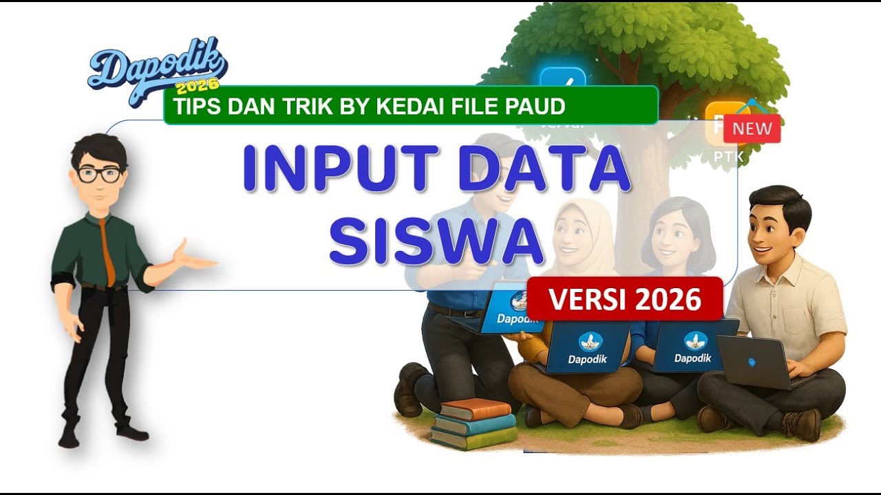 INPUT DATA SISWA DAPODIK 2026 - YouTube