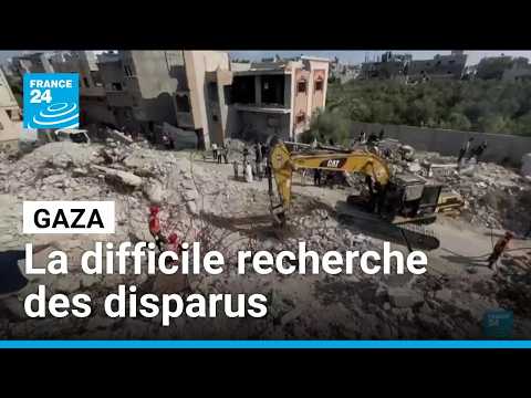 Frappes israéliennes à Gaza depuis 2023 : la difficile recherche des disparus • FRANCE 24