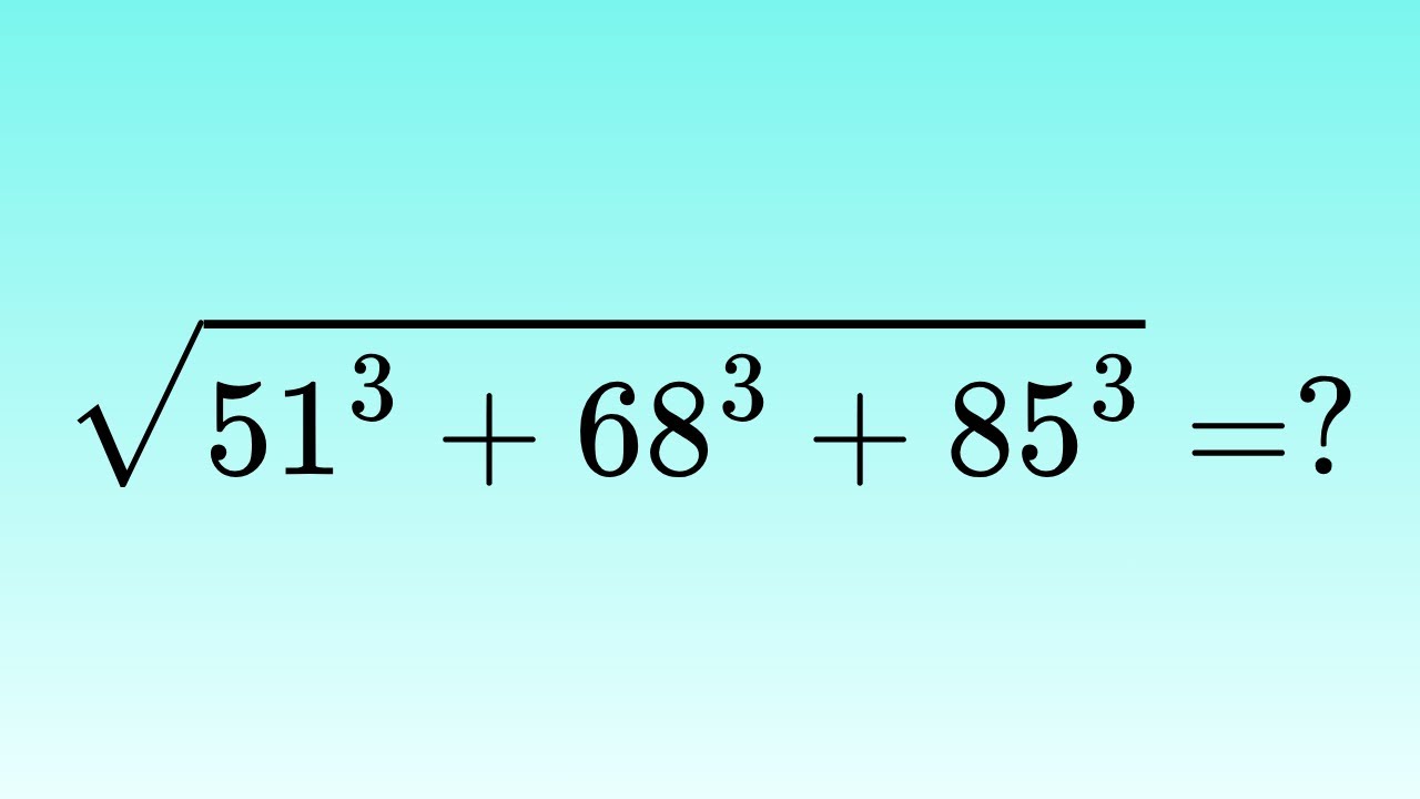 Poland | A Nice Square Root Algebra Problem - YouTube