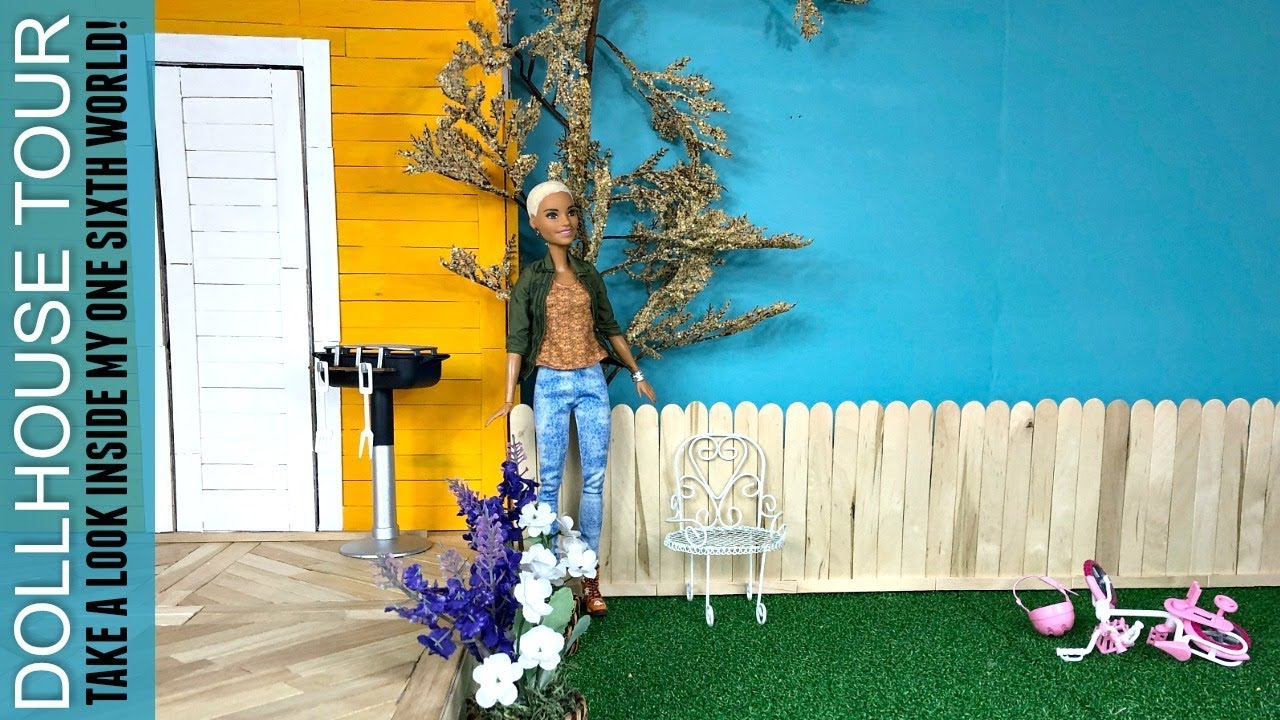 Barbie Dollhouse Diorama Tour | Part 1 | Dauhl House TV - YouTube