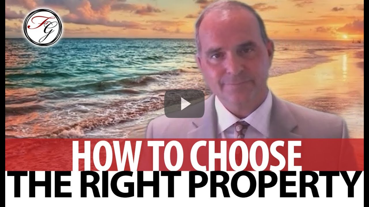 How Do I Choose The Right Property - YouTube