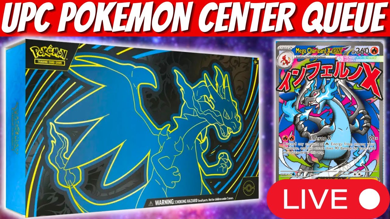 Pokemon Center Queue Is LIVE! Phantasmal Flames UPC Drop?! - YouTube