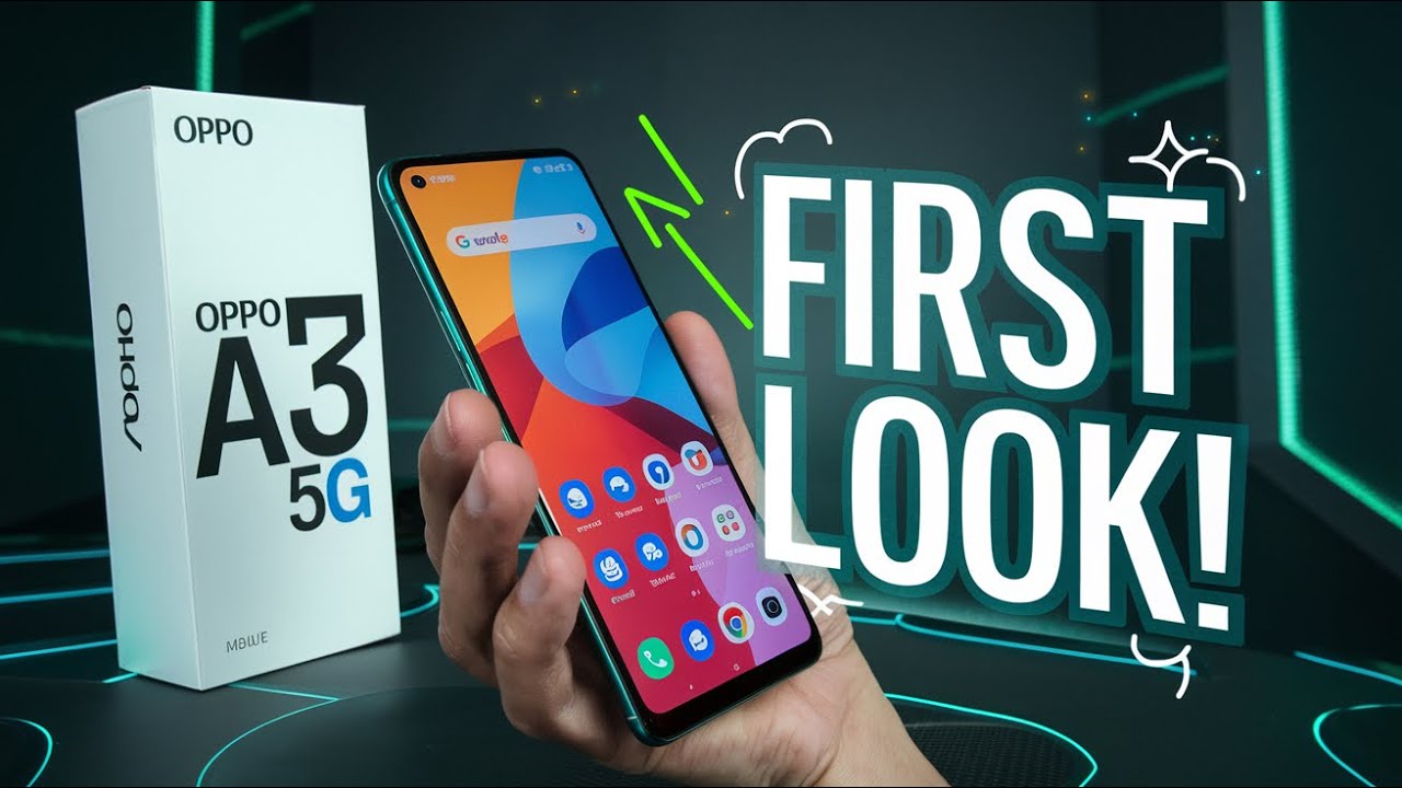 Oppo A3 5g |6GB/128GB Unboxing, First look & Review 🔥| Oppo A3 5G Price ...