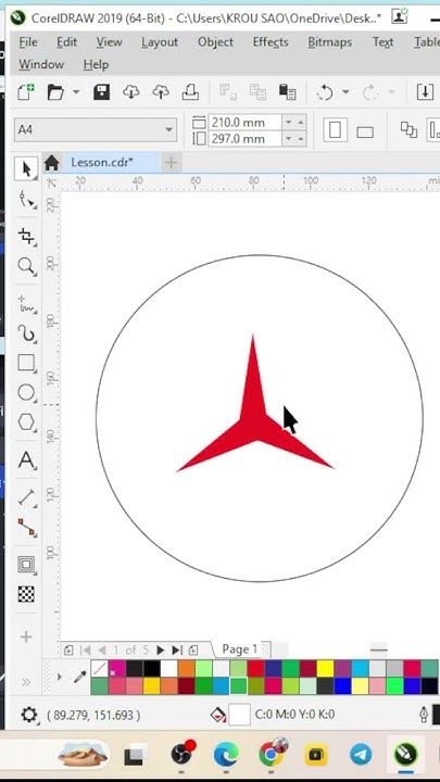 Introduction to Corel Draw Exercise. - YouTube