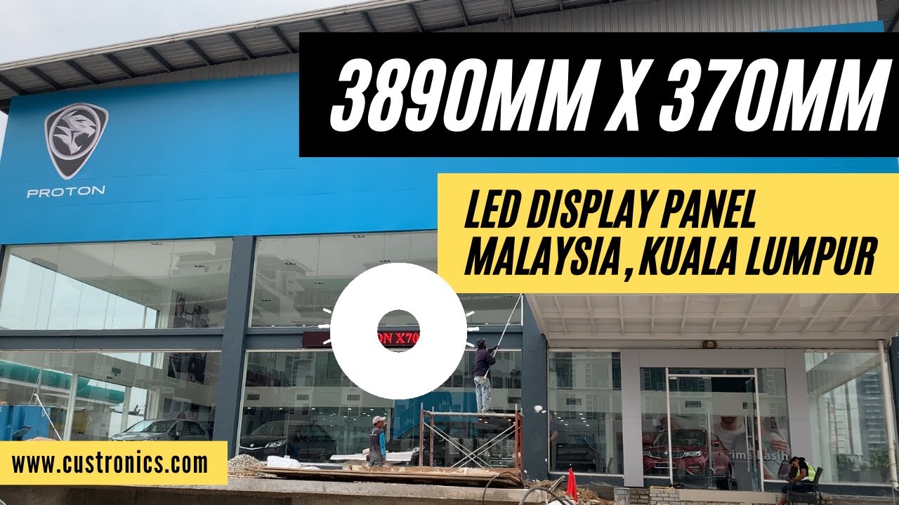 LED Display Panel Malaysia | LED Message Board | LED Running Message ...