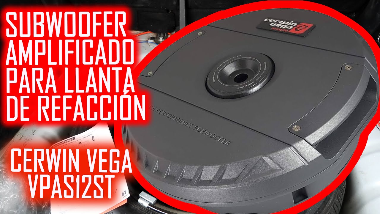 Instalación Subwoofer Amplificado | Cerwin Vega VPAS12ST | Prueba de Audio | DJ Crem - YouTube