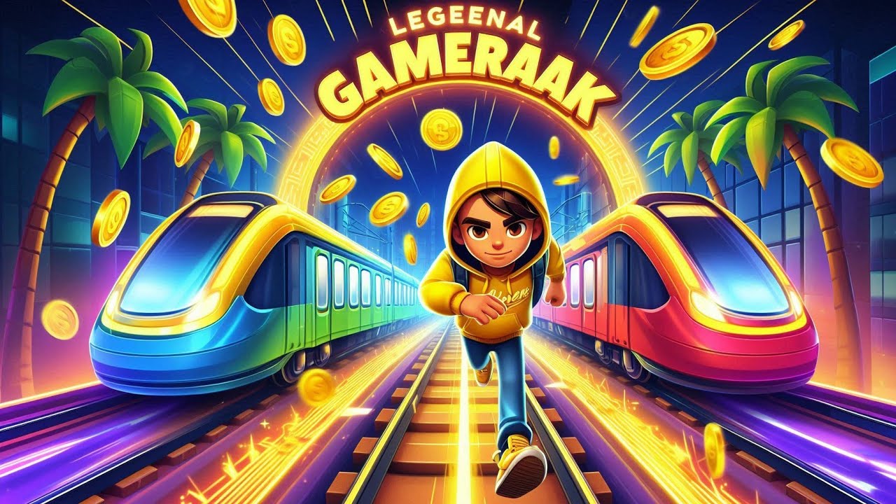 “Unbelievable Skills 😳 Subway Surfers PRO Gameplay | OfficialGamerAk ...