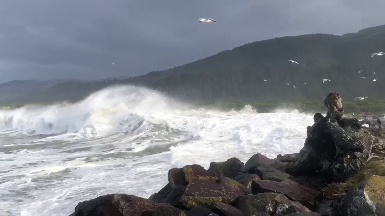 King Tides on the Oregon Coast - YouTube