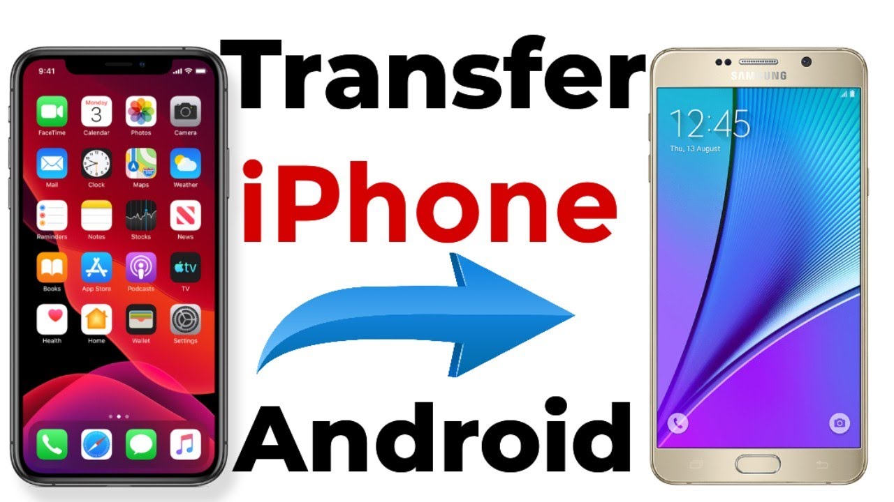 How To Transfer Data From Android to iPhone or iPhone to Android | iphone to Android Data ...