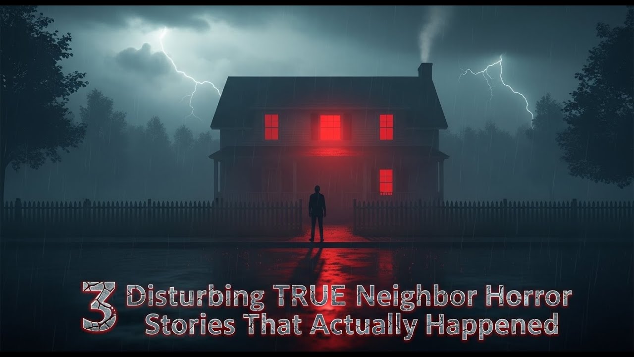 3 Disturbing TRUE Neighbor Horror Stories That Actually Happened - YouTube