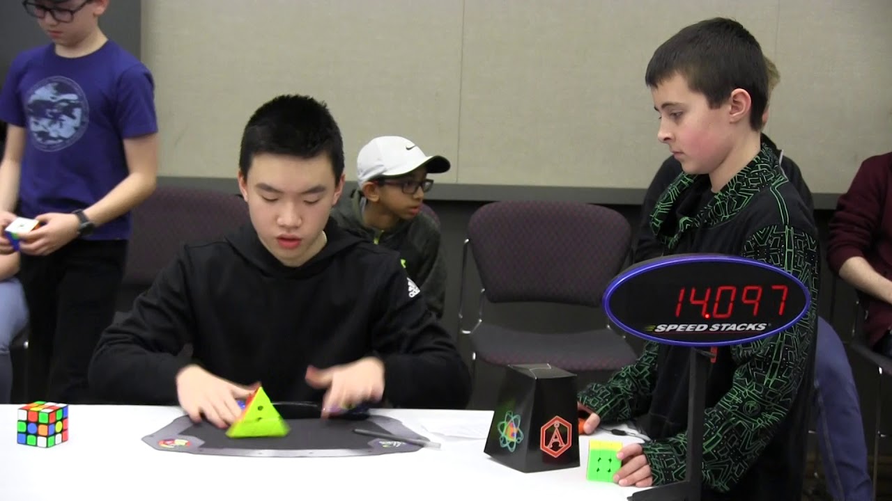 Michael's Cubing Competition 2 - YouTube