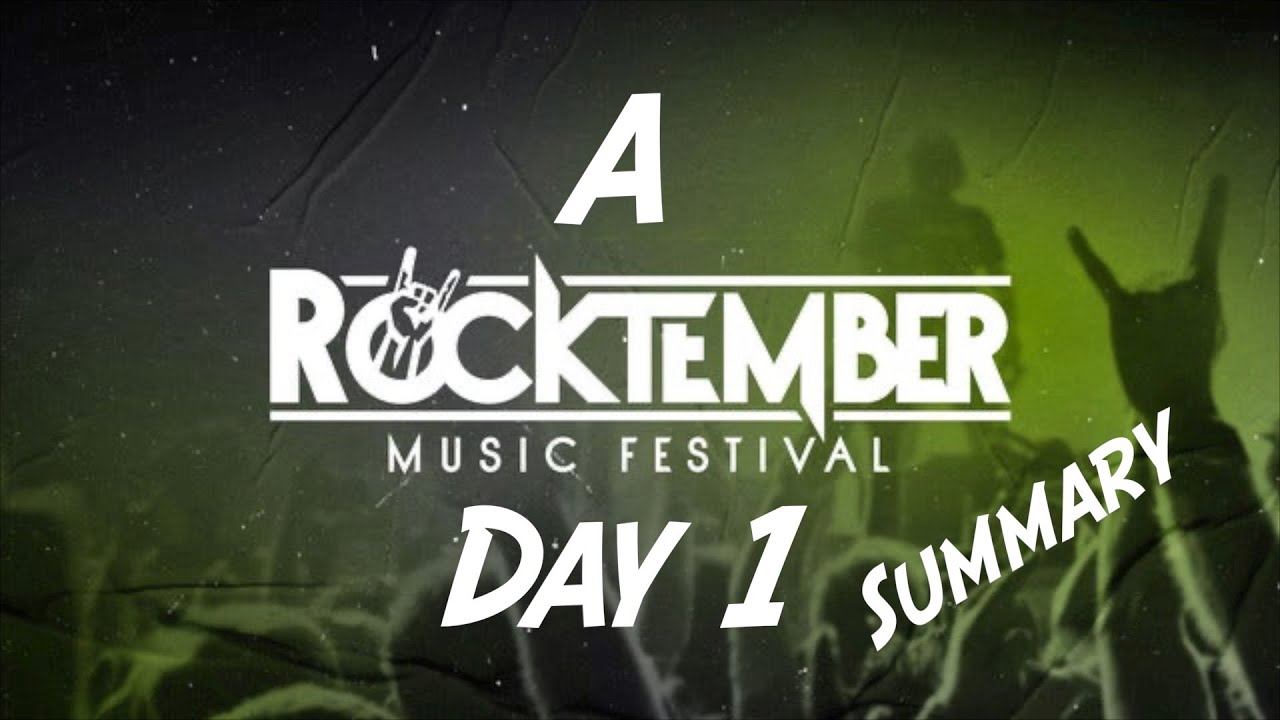 Rocktember 2022 - A Day 1 Summary - YouTube
