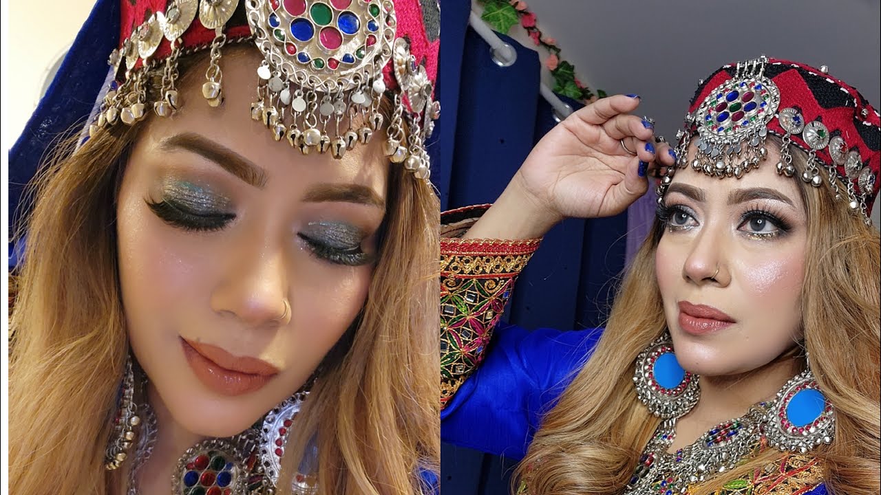 Afghan Traditional Look | আফগানি inspired মেকআপ লুক | Makeup Tutorial ...