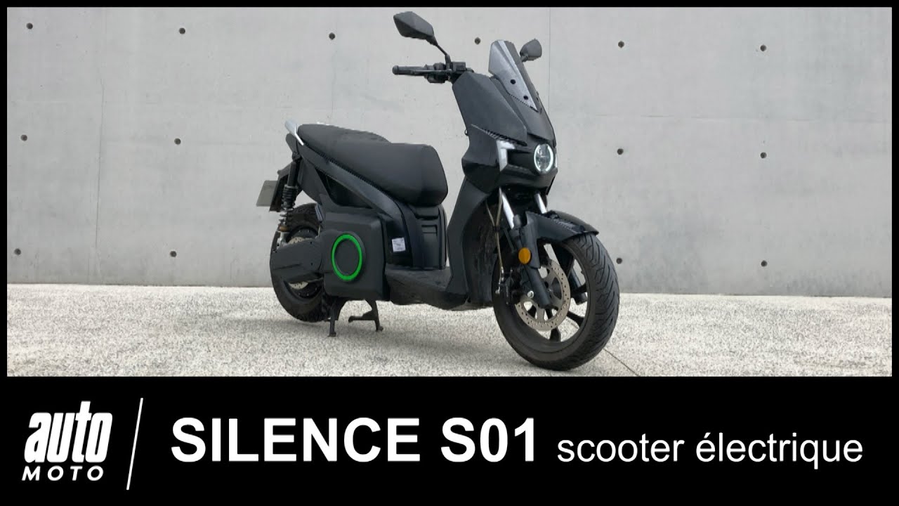 Silence S01 le scooter électrique vendu chez SEAT Essai POV Auto-Moto ...